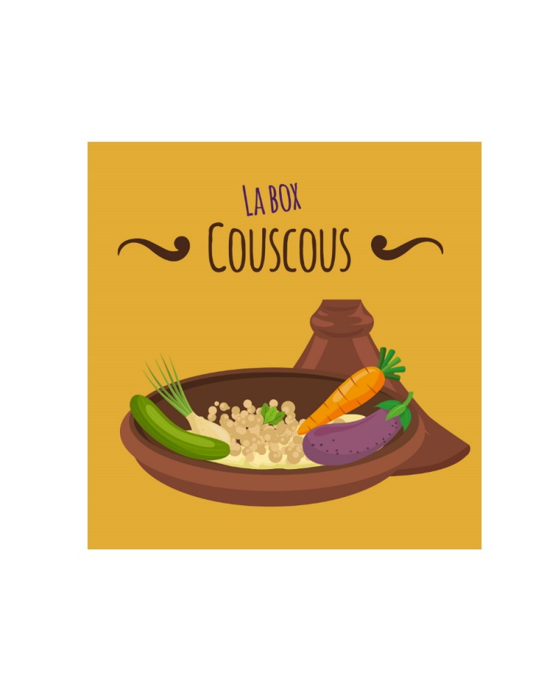 Box Jardinage spéciale couscous, cadeau original pour jardiniers